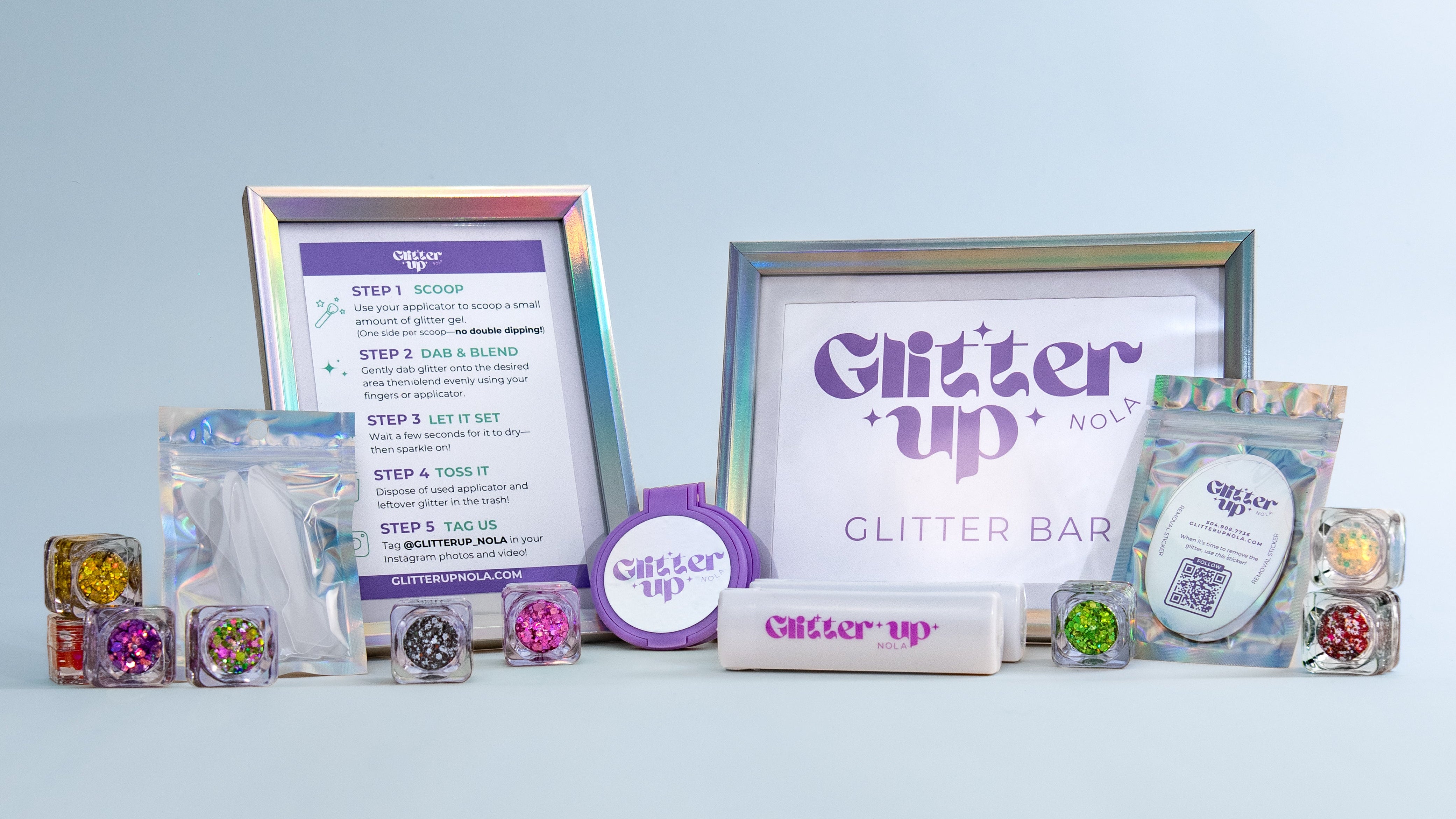 Celebration Size (50–75 guests) - DIY Glitter Bar – Glitter Up Nola